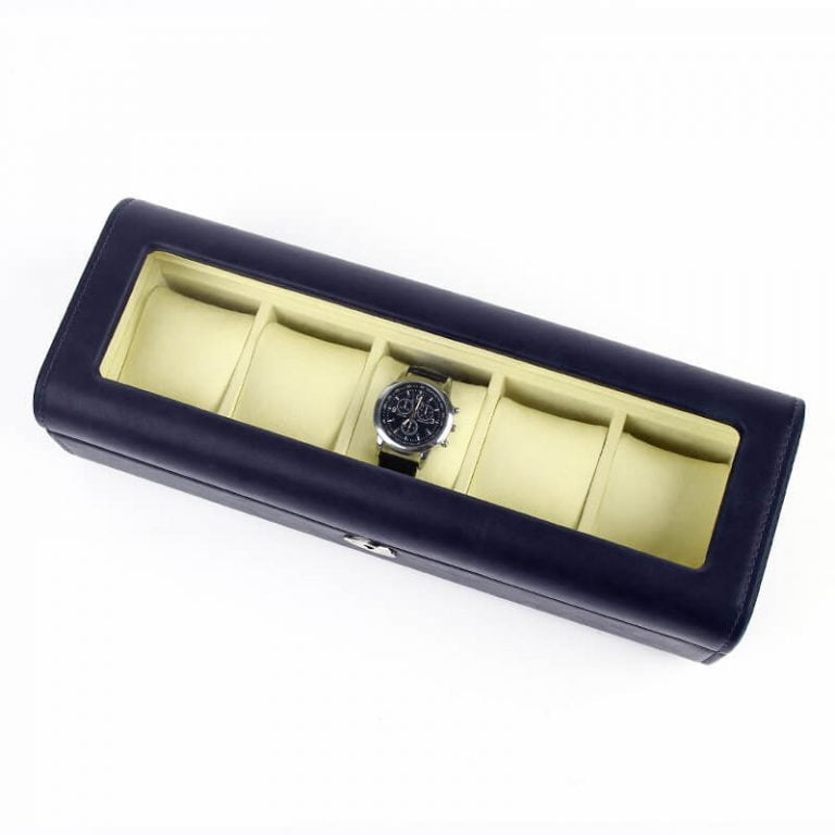Luxury 5 Slots Watch Collection Boxes - Custom Packaging | Boxes | Bags ...