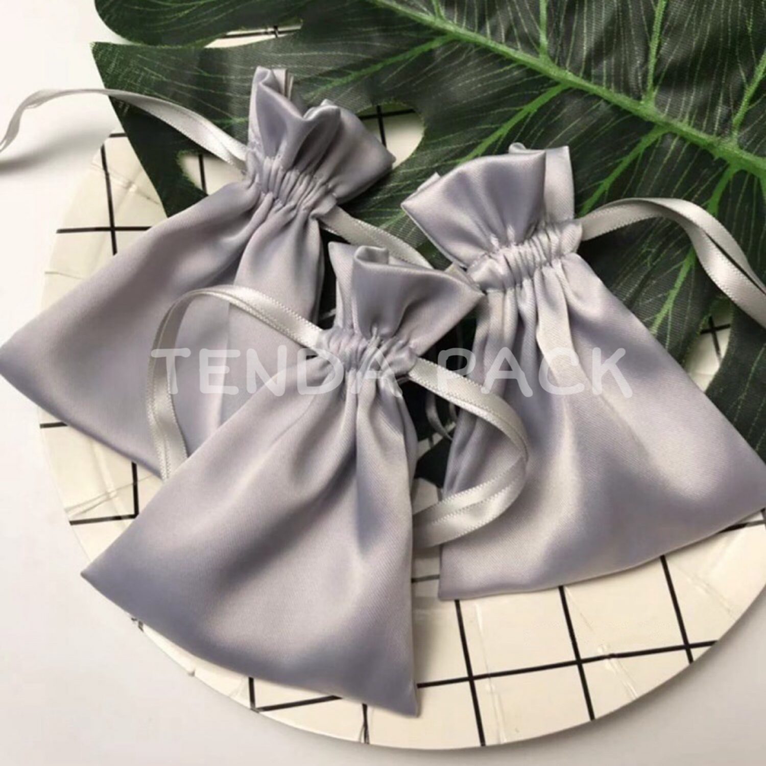 Soft and Smooth Satin Jewelry Gift Pouch - Custom Packaging | Boxes ...